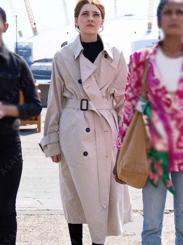Harriet Manners Trench Coat | Geek Girl Emily Carey Coat